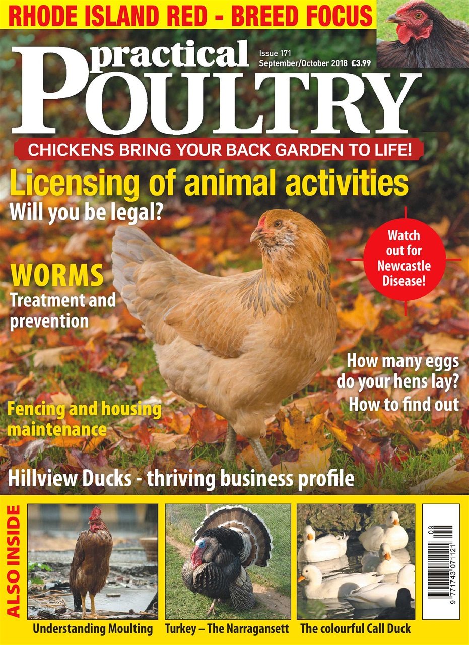 Practical Poultry Magazine - Sep-Oct 2018 Back Issue