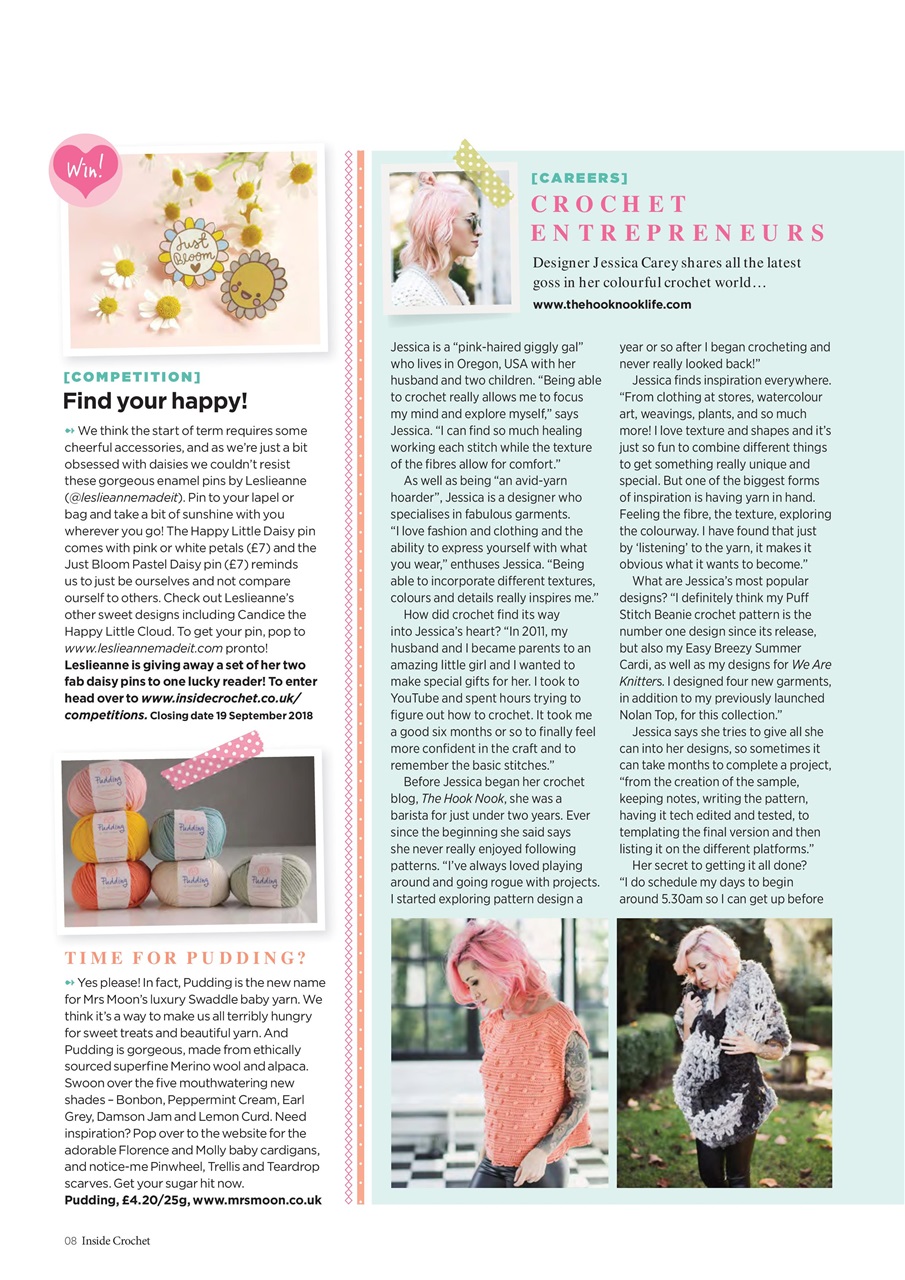 Inside Crochet Magazine - Issue 105 Back Issue