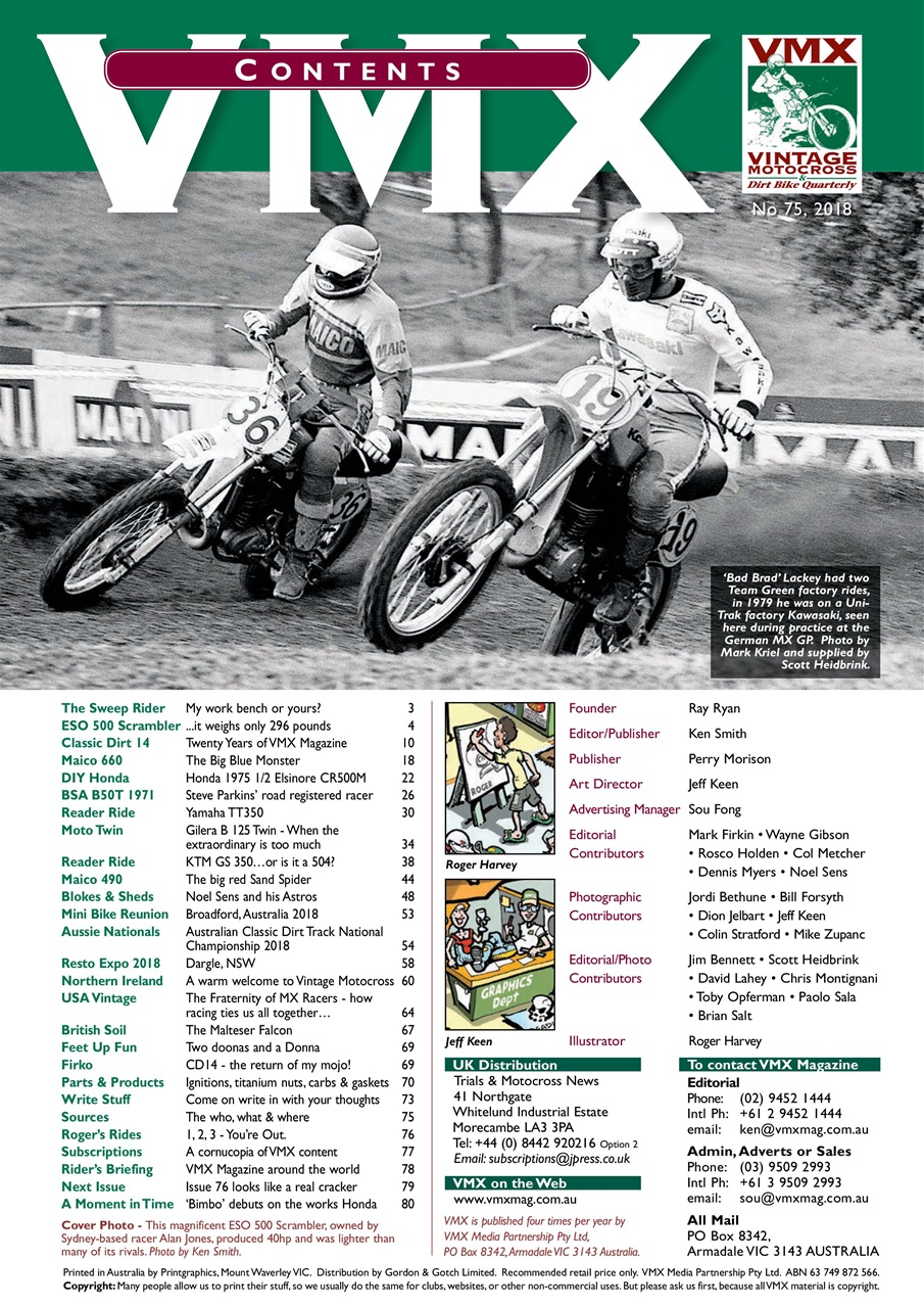 VMX Magazine - Issue 75 Back Issue