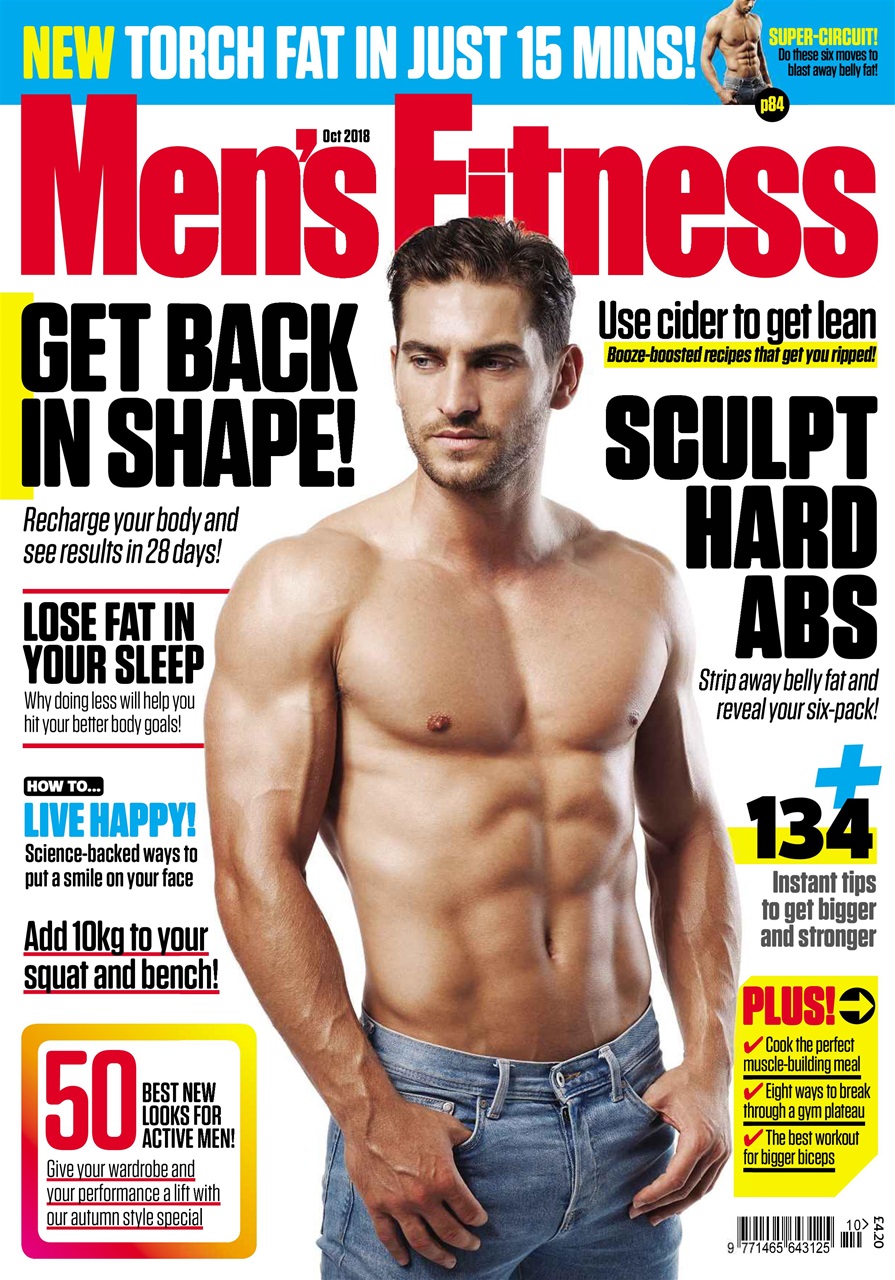 Men's Fitness Magazine - October 2018 Back Issue