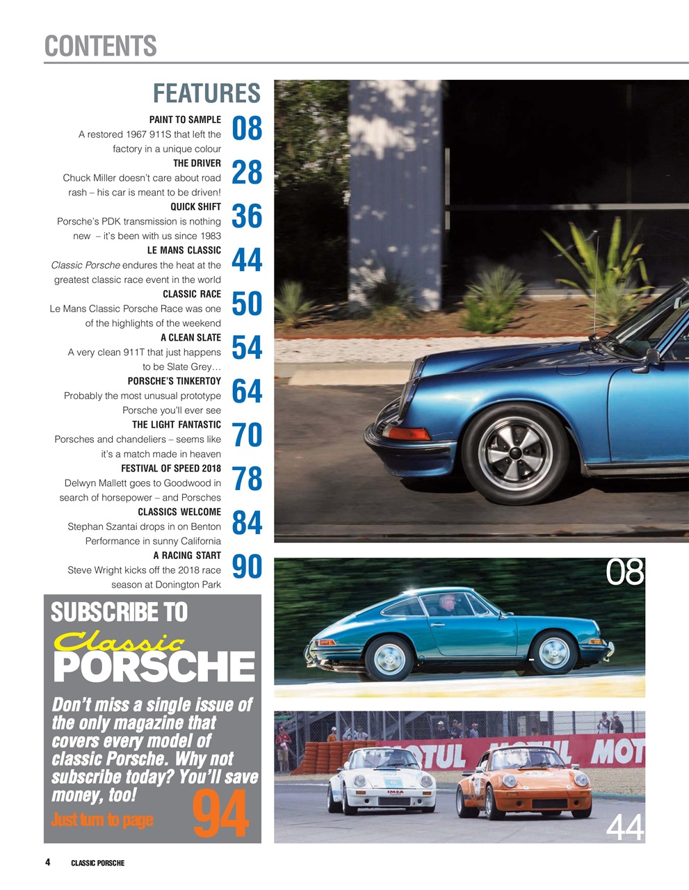 Classic Porsche Magazine - Classic Porsche 56 Back Issue