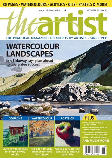 The Artist Magazine - October 18 Back Issue