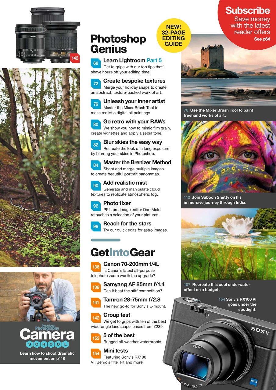 Practical Photography Magazine - October 2018 Back Issue