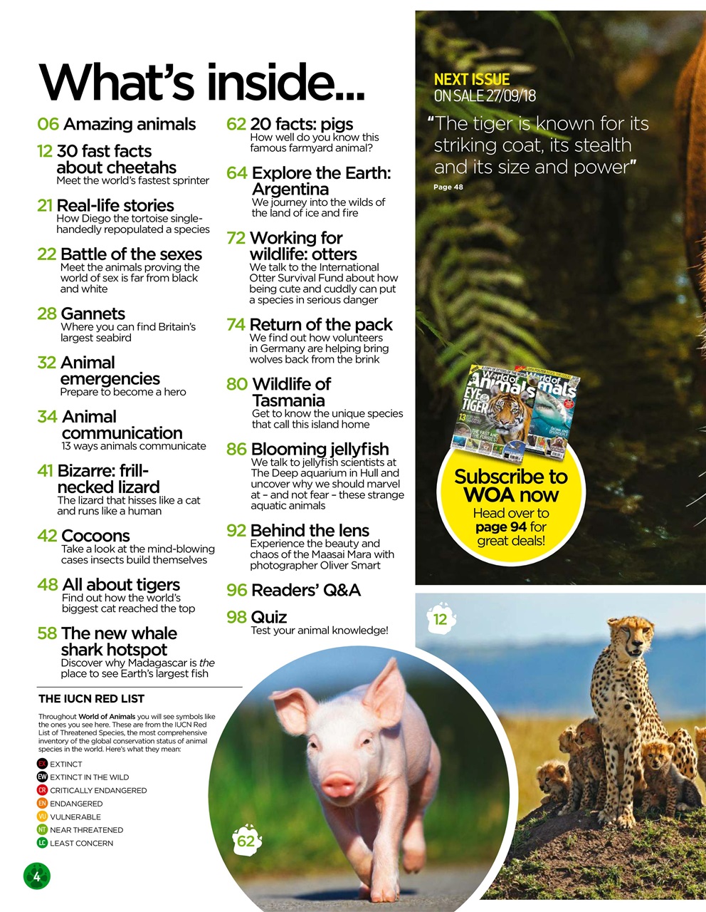 World of Animals Magazine - Issue 63 Back Issue