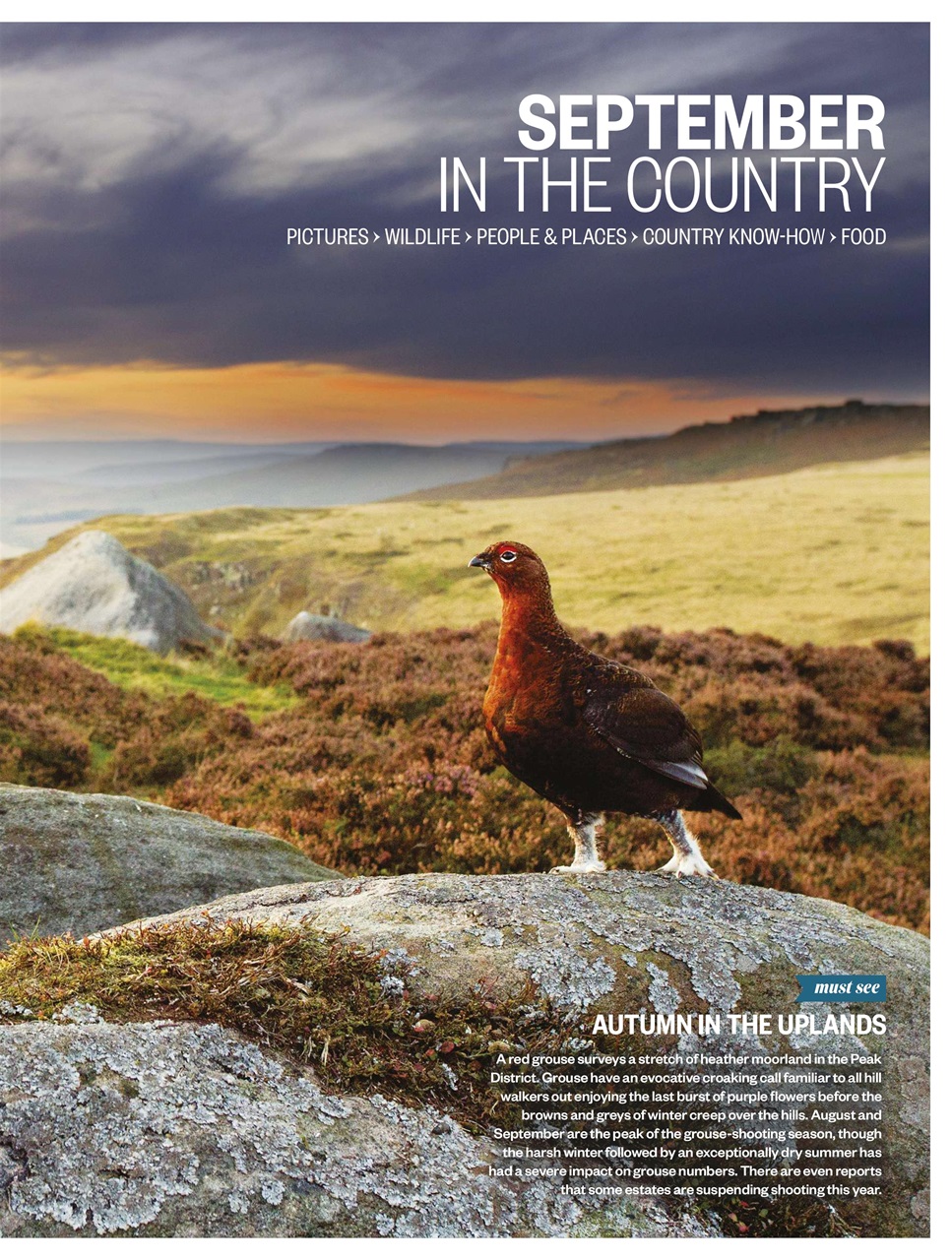 BBC Countryfile Magazine - September 2018 Back Issue