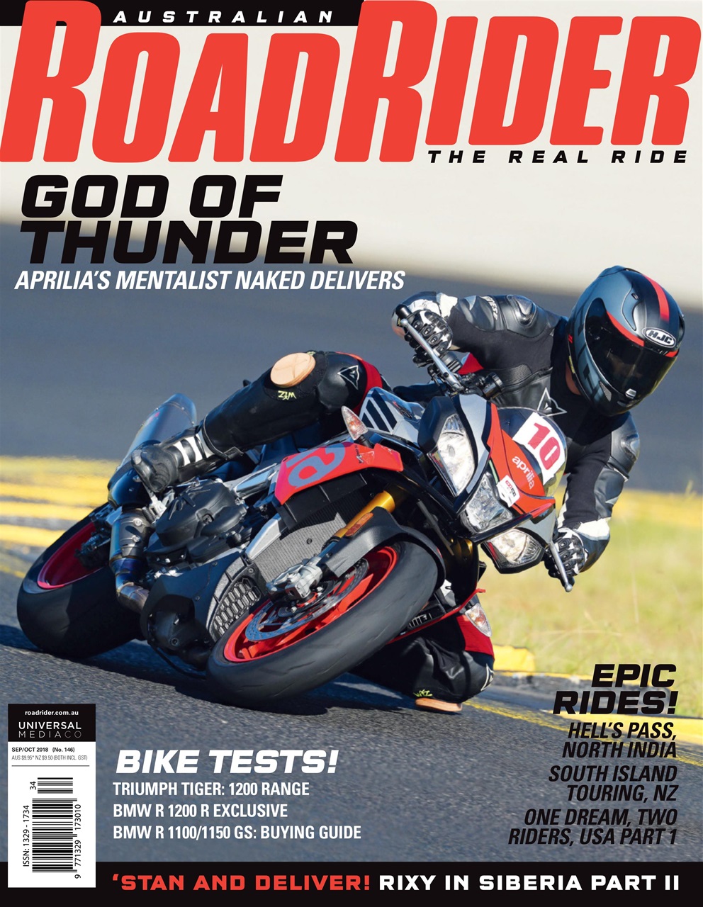 Australian Road Rider Magazine - Issue#146 Sep 2018 Subscriptions ...
