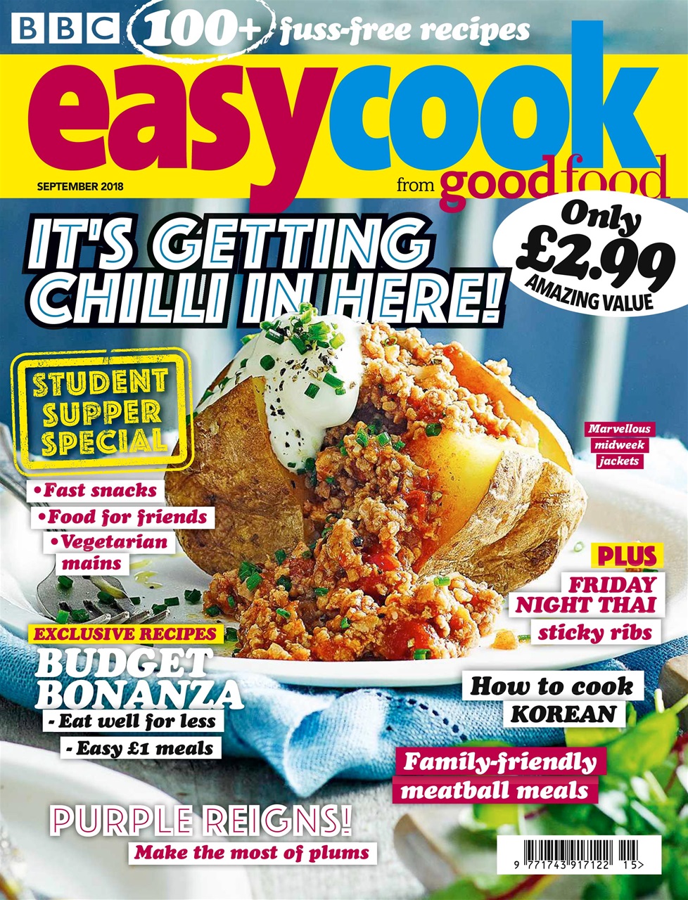 BBC Easy Cook Magazine - Issue 115 Back Issue