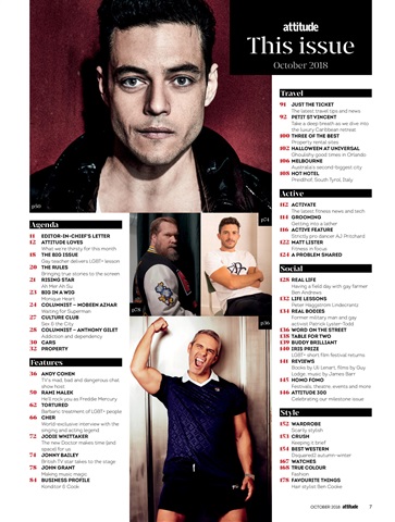 Attitude Magazine - October 2018 Subscriptions | Pocketmags
