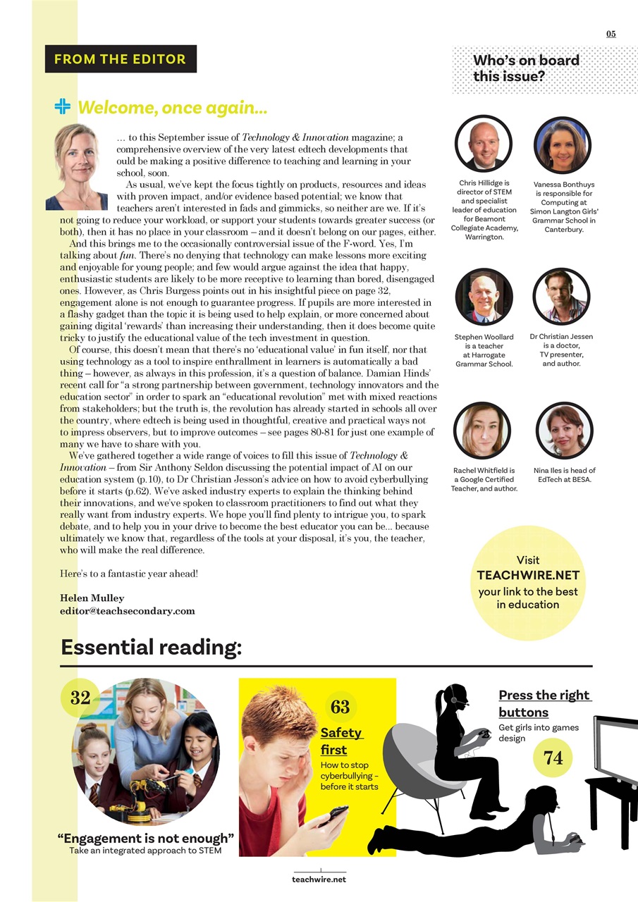 Technology and Innovation Magazine - Issue 4 Back Issue