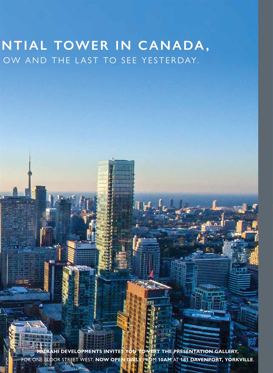 Toronto Life Magazine - October 2018 Back Issue