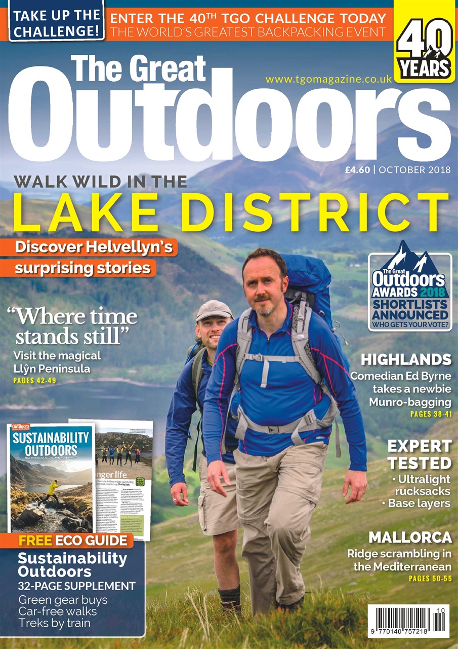 TGO - The Great Outdoors Magazine - October 2018 Back Issue