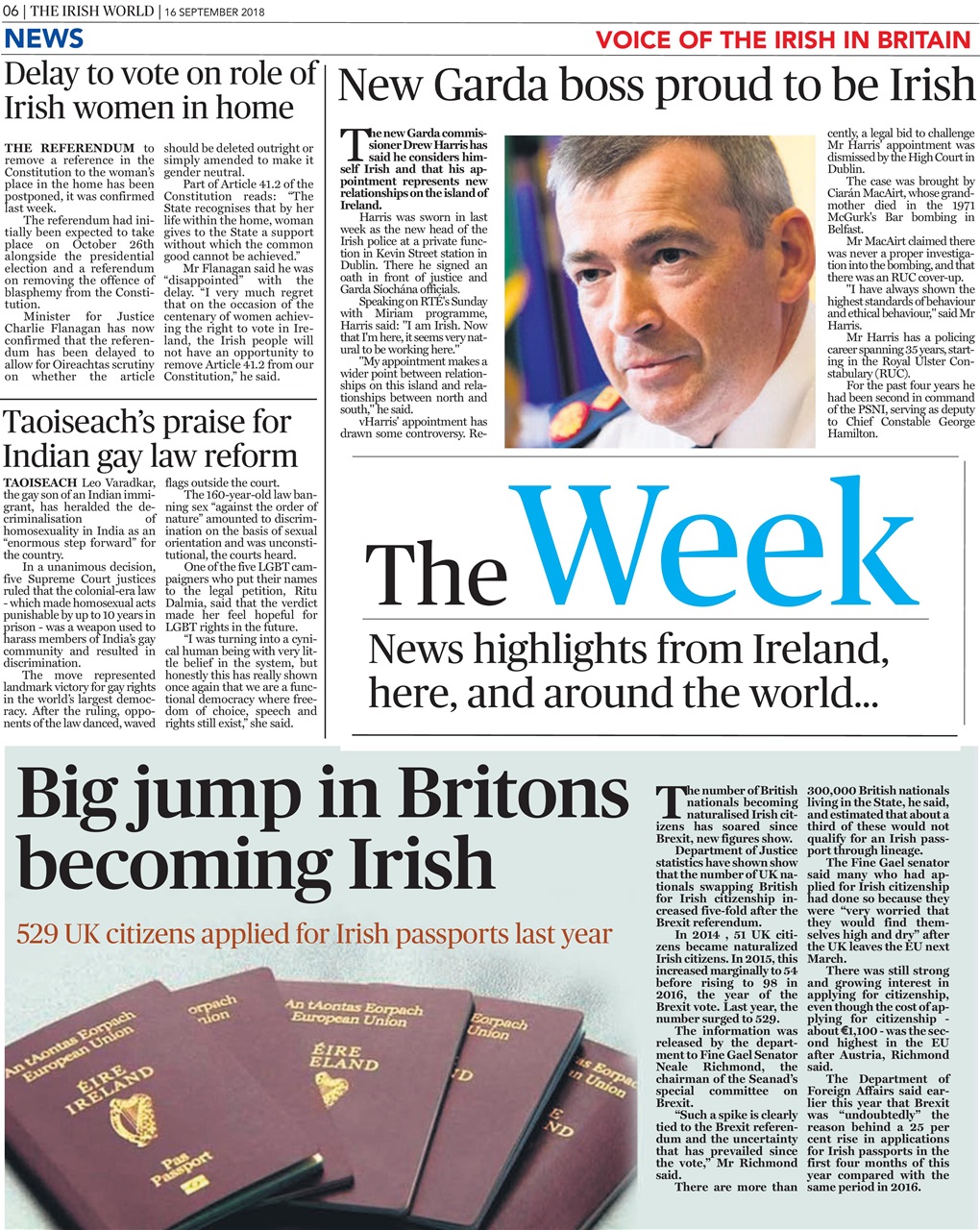 Irish World Magazine - 1637 Subscriptions | Pocketmags