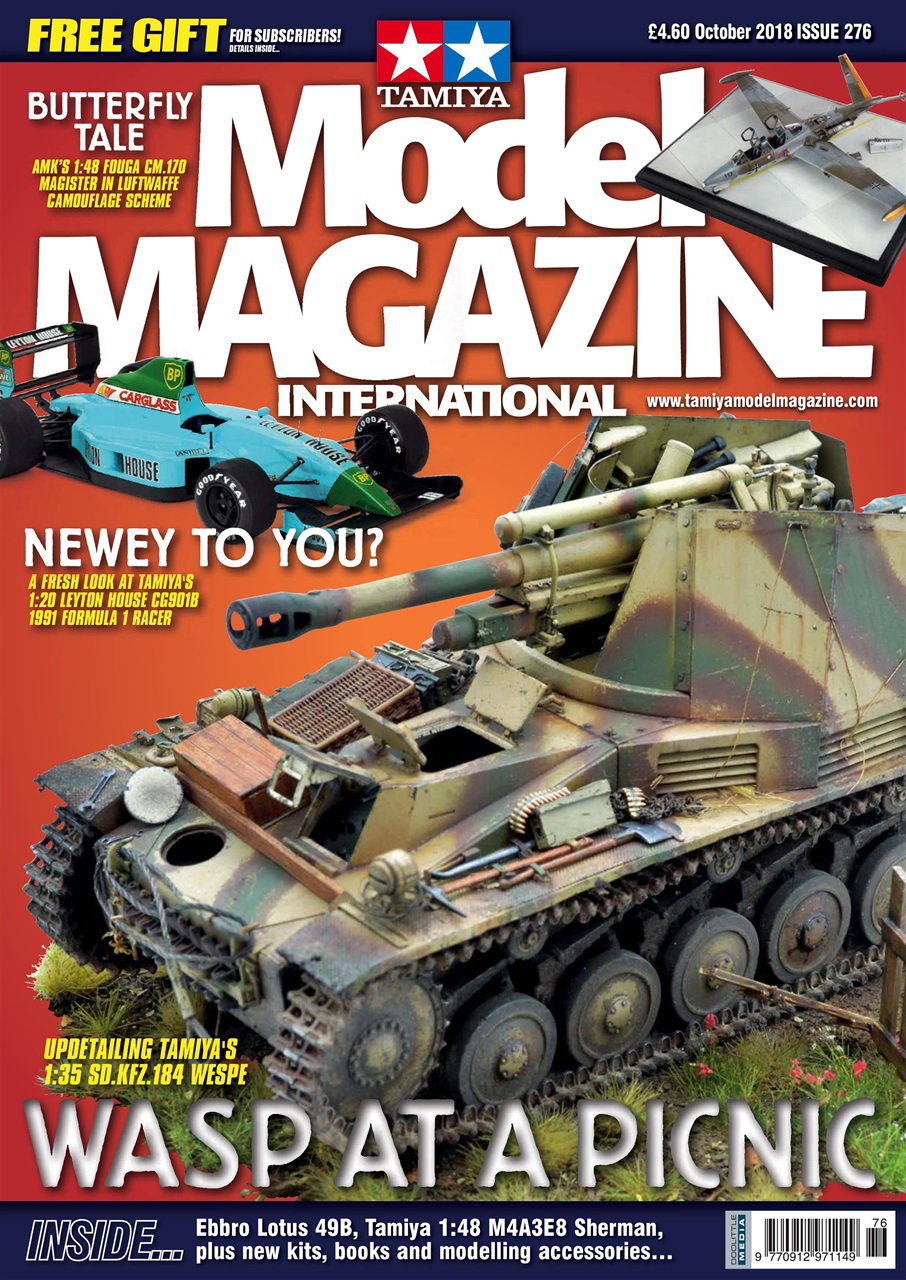Tamiya Model Magazine - 276 October 2018 Back Issue