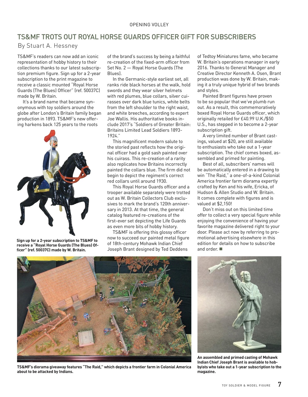 Toy Soldier & Model Figure Magazine - 236 Subscriptions | Pocketmags
