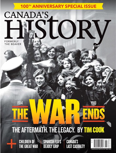 Canada's History Magazine - Oct/Nov 2018 Subscriptions | Pocketmags