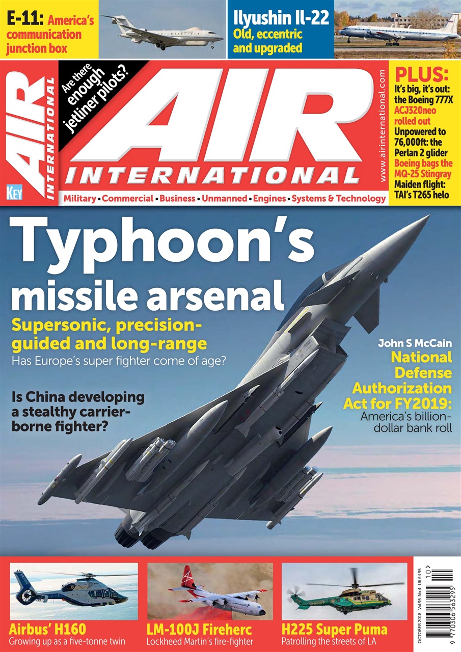 AIR International Magazine - October 2018 Subscriptions | Pocketmags
