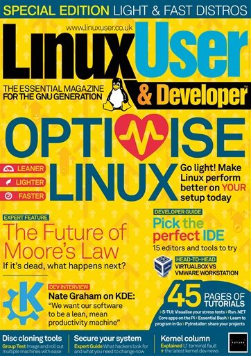 Linux User and Developer Magazine Subscriptions and Issue 196 Issue