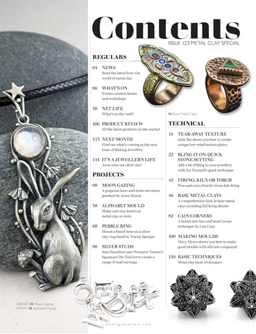 Making Jewellery Magazine - Issue 123 Subscriptions | Pocketmags