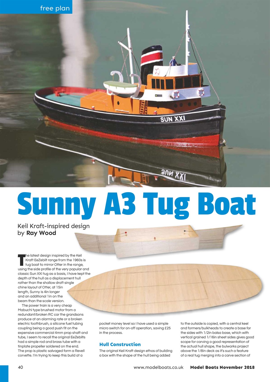 Model Boats Magazine - Nov-18 Back Issue