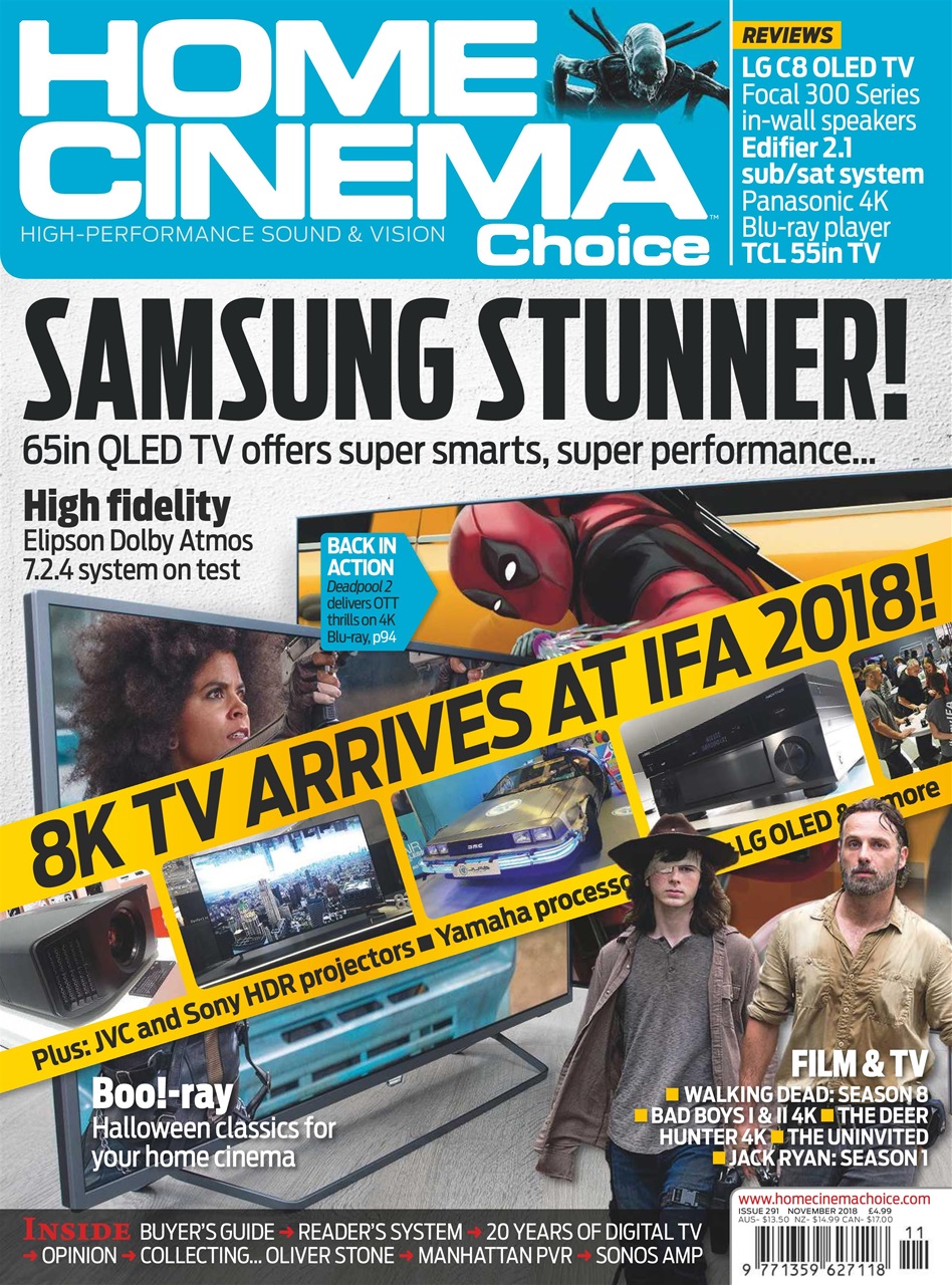 Home Cinema Choice Magazine - Nov-18 Subscriptions | Pocketmags