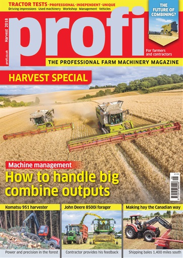 Profi International Magazine - Harvest Issue 2018 Back Issue