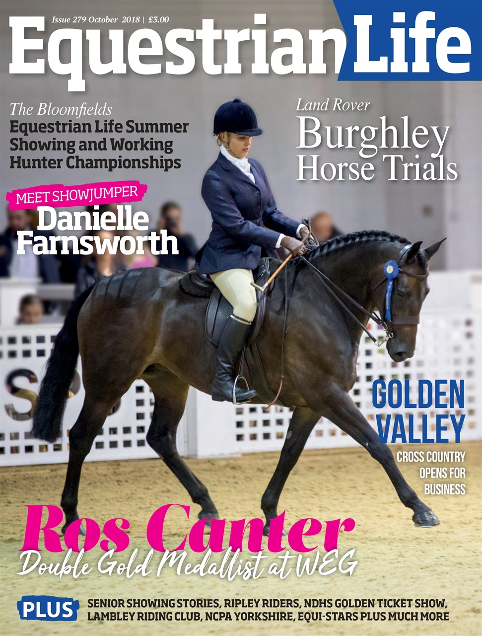 Equestrian Life Magazine - October 2018 Back Issue