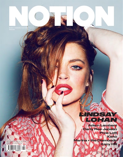 Notion Magazine - 69 - Lindsey Lohan - Spring '15 Back Issue