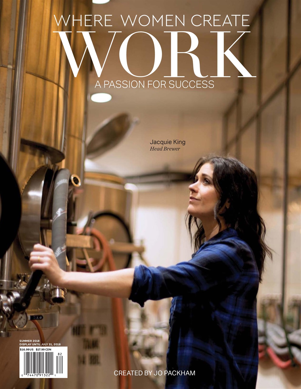 Where Women Create Work Magazine - SUMMER 2018 Back Issue