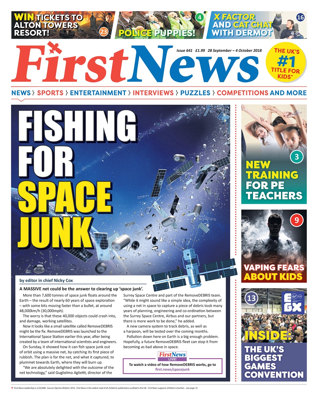 First News Magazine - First News Issue 641 Back Issue