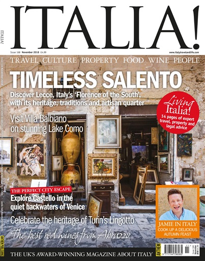 Italia! Magazine - Nov-18 Subscriptions | Pocketmags