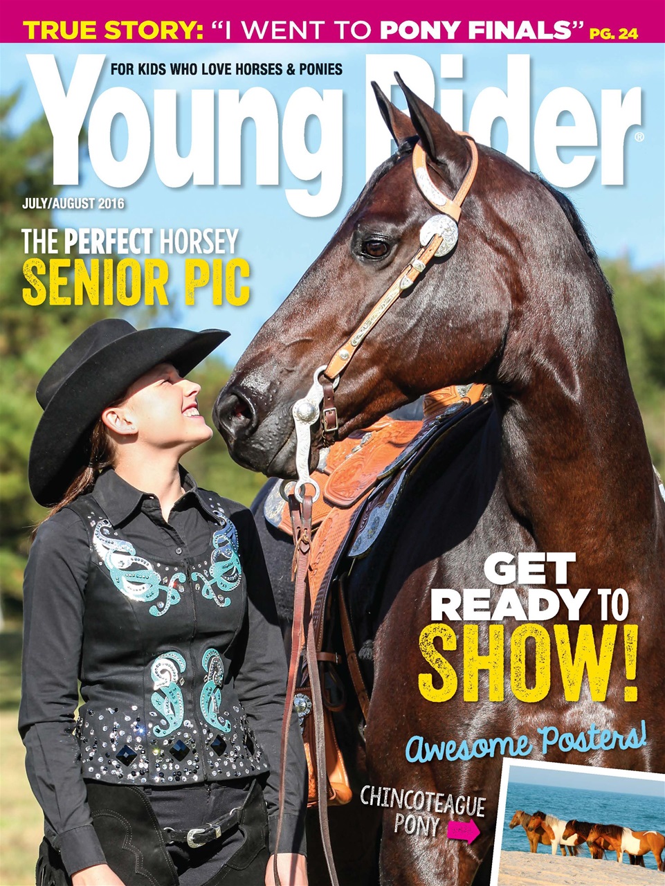Young Rider Magazine - JulyAug16 Subscriptions | Pocketmags