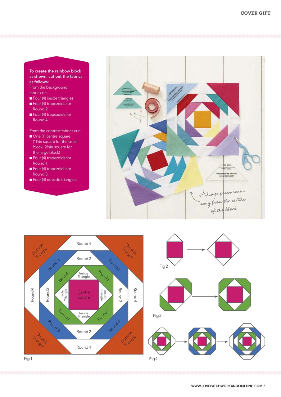 Love Patchwork & Quilting Magazine - Issue 66 Back Issue