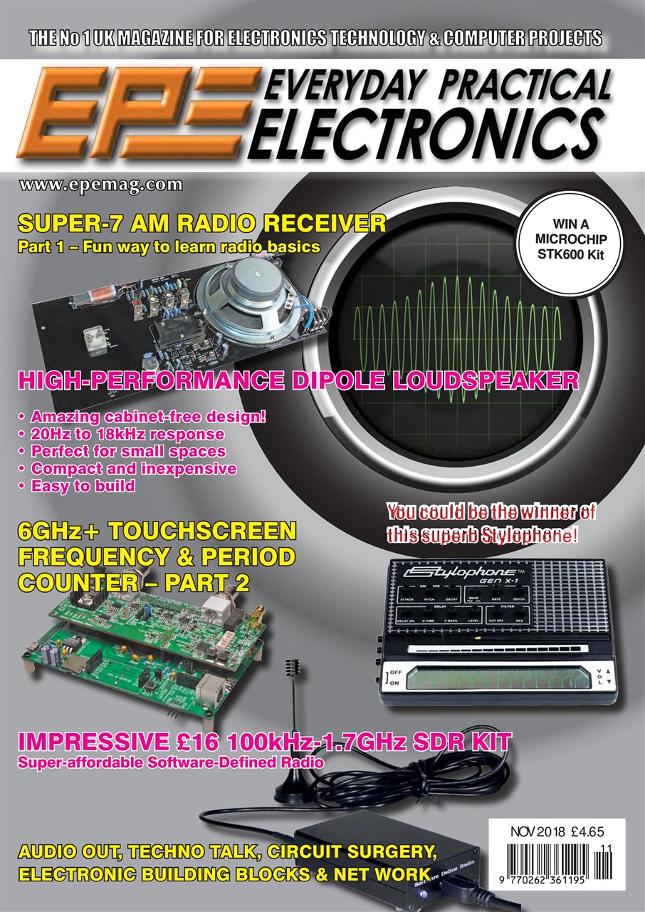 Practical Electronics Magazine - Nov-18 Back Issue