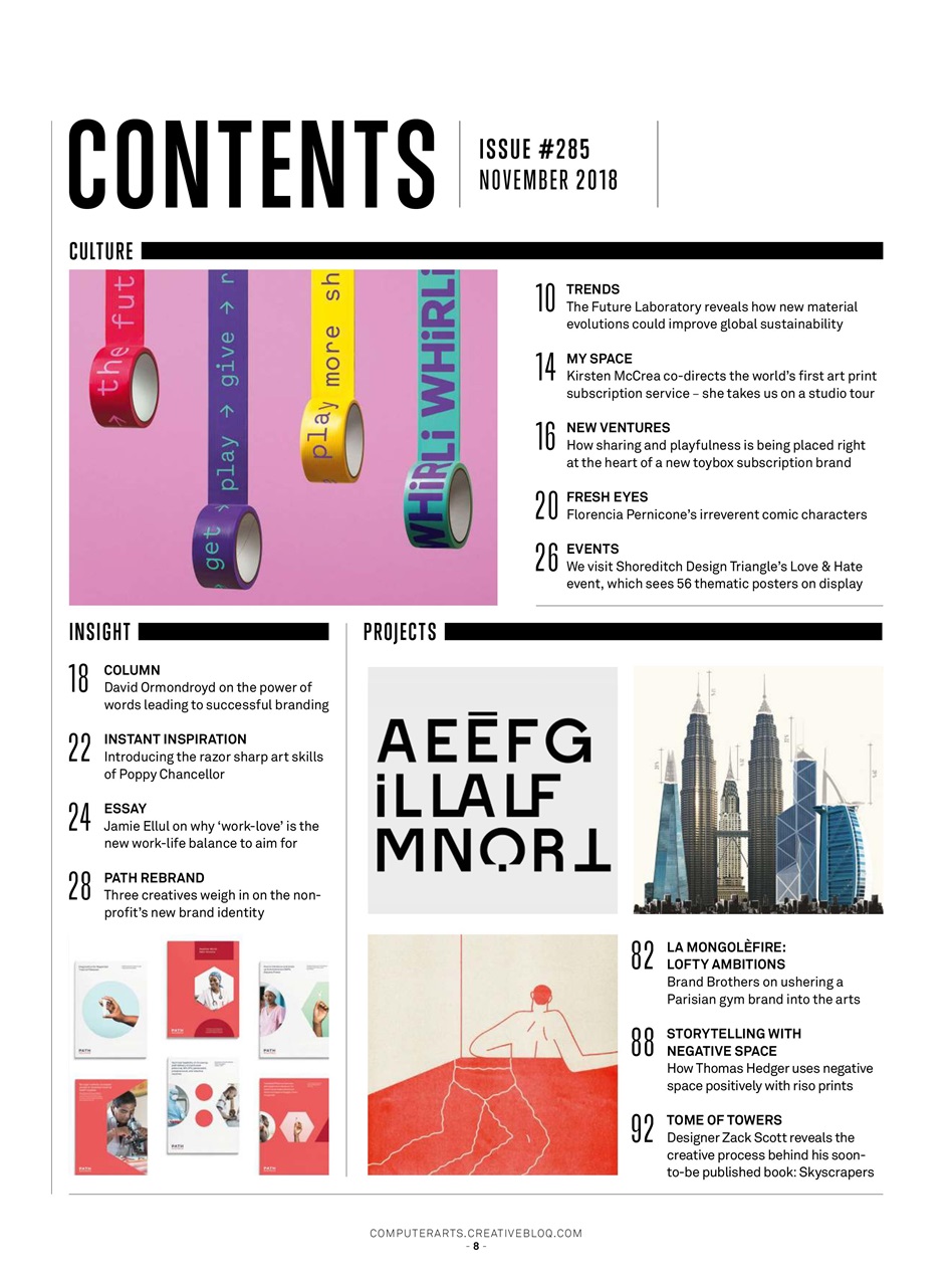 Computer Arts Magazine - November 2018 Subscriptions | Pocketmags