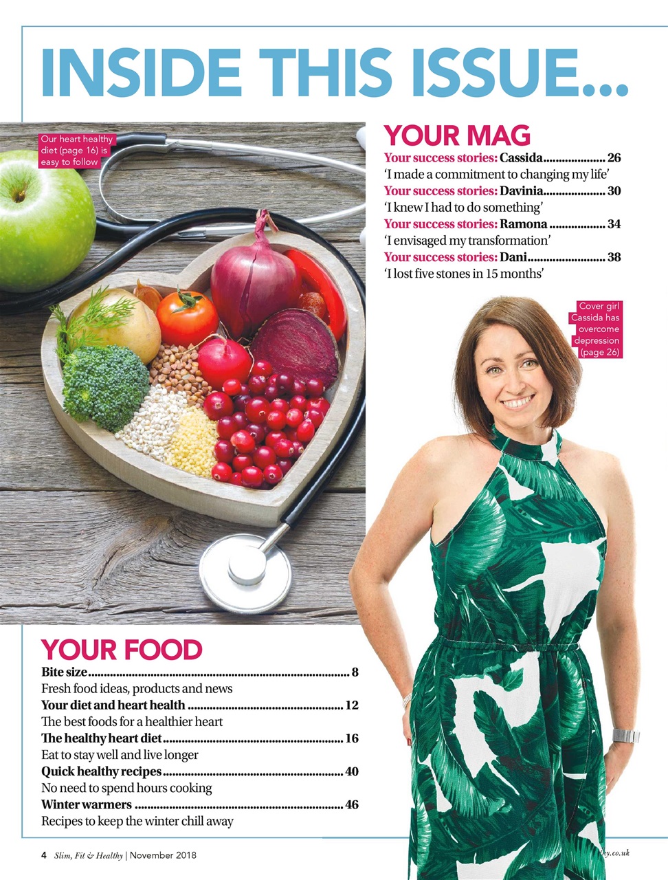 Slim Fit & Healthy Magazine - No.8 Back Issue