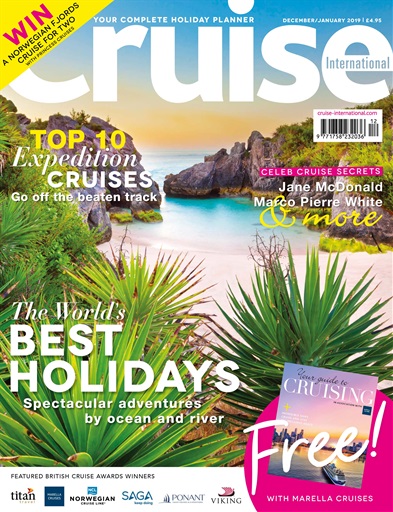 Cruise & Travel Magazine - December/January 2019 Back Issue