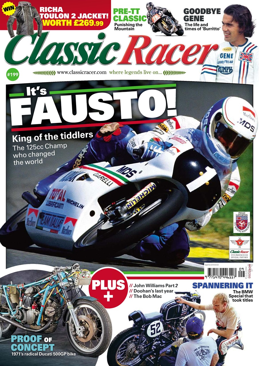Classic Racer Magazine - 199 - September/October 2019 Back Issue
