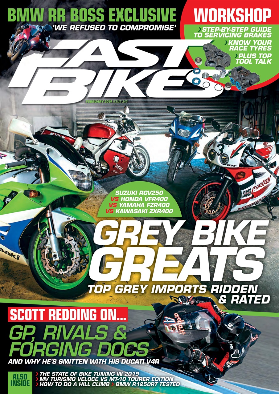 Fast Bikes Magazine - 349 - February 2019 Back Issue Fast Bikes Magazine - 349 - February 2019 Back Issue