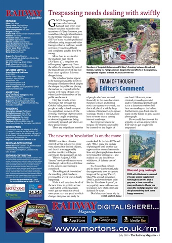 Railway Magazine - 1420 - July 2019 Subscriptions | Pocketmags