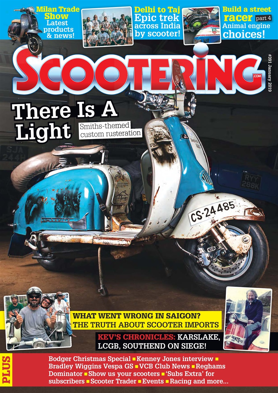 Scootering Magazine - 391 - January 2019 Subscriptions | Pocketmags