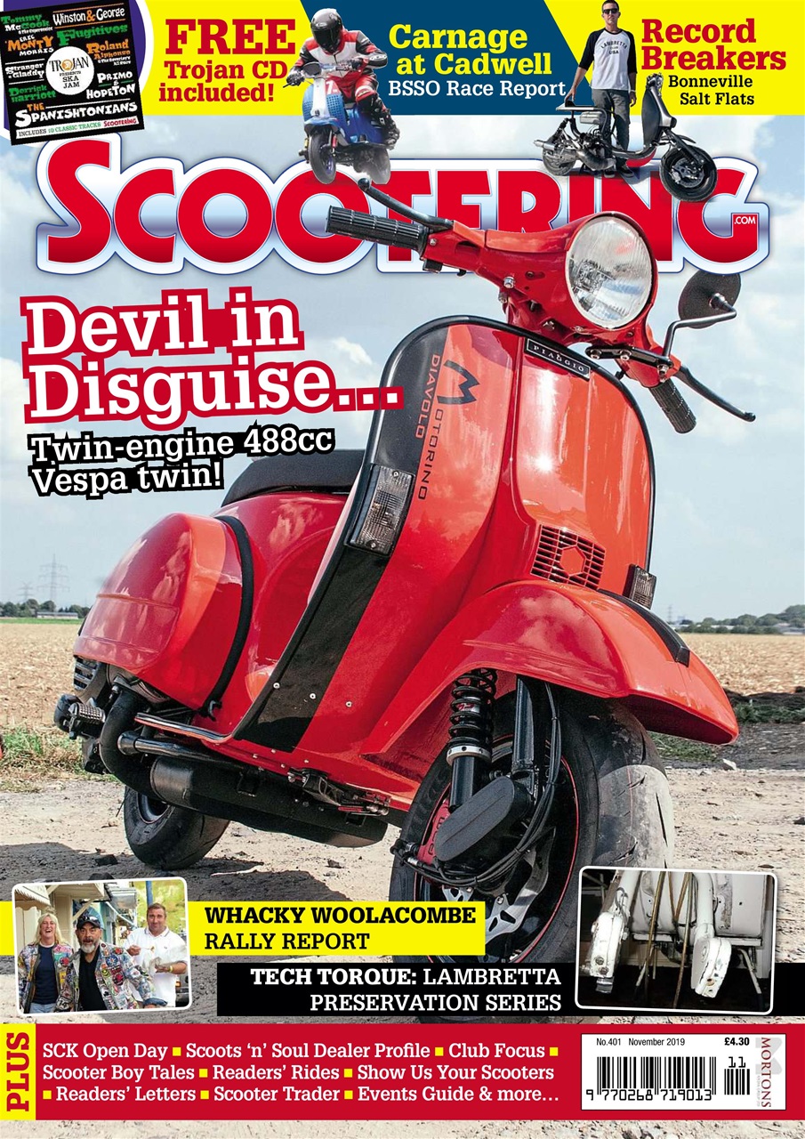 Scootering Magazine - 401 - November 2019 Back Issue