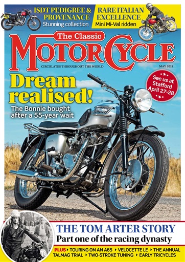 The Classic MotorCycle Magazine - 46-5 - May 2019 Subscriptions ...