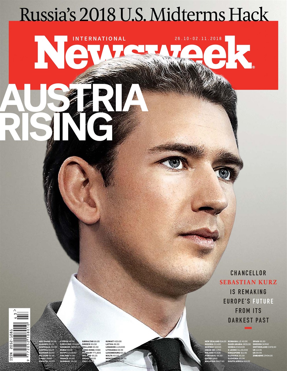 Newsweek International Magazine - 26th October 2018 Back Issue