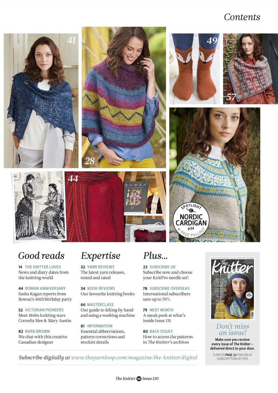 The Knitter Magazine - Issue 130 Back Issue