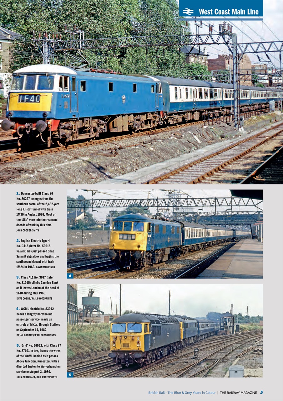 Rail Express Magazine - British Rail - The blue & grey years Special Issue
