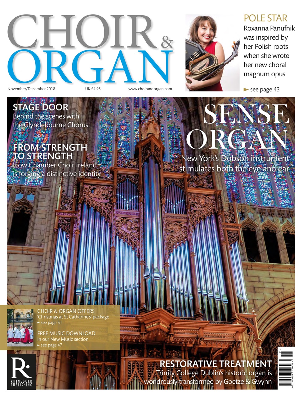 Choir & Organ Magazine - Nov / Dec 2018 Back Issue