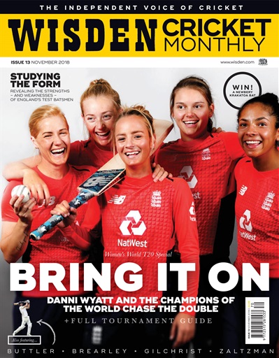 Wisden Cricket Monthly Magazine - November 2018 Back Issue