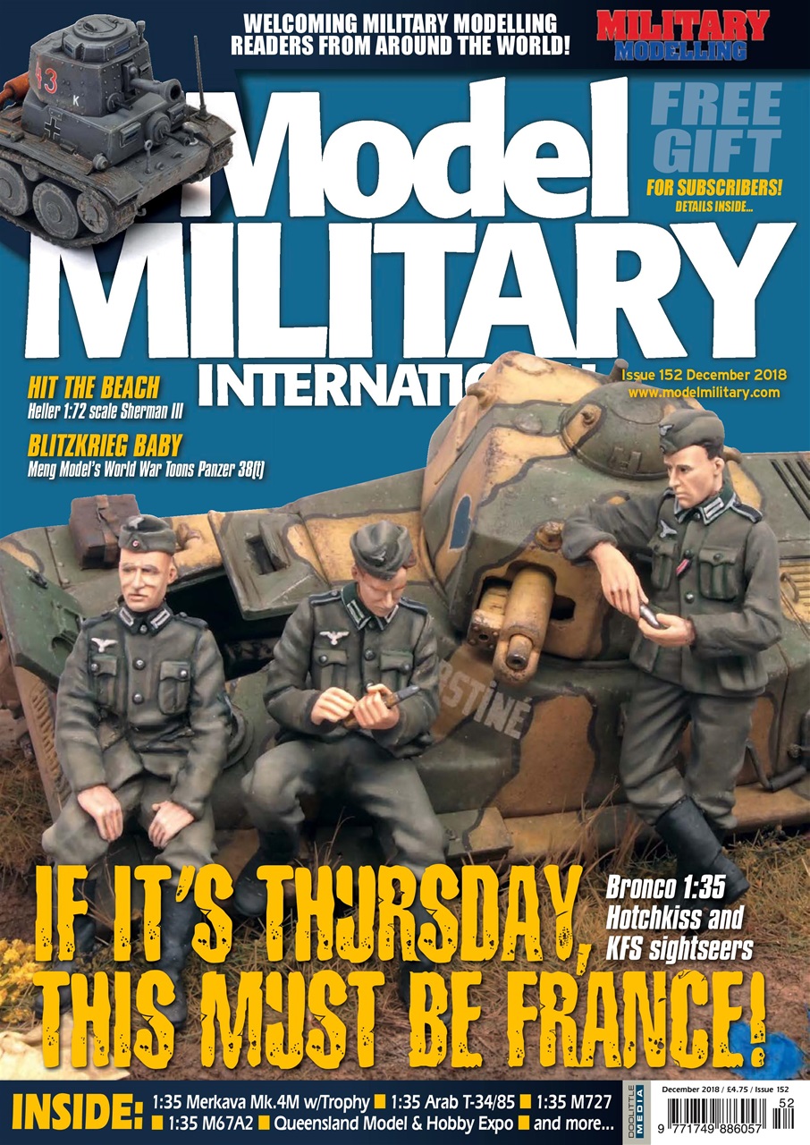Military Modelling International Magazine - 152 Vol48 No11 Back Issue
