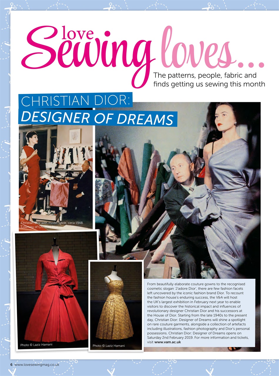 Love Sewing Magazine - Issue 60 Subscriptions | Pocketmags