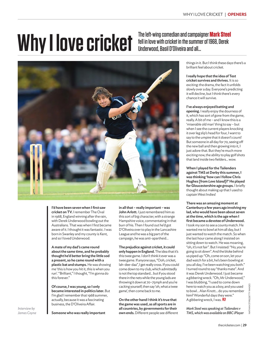 The Cricketer Magazine - November 2018 Back Issue